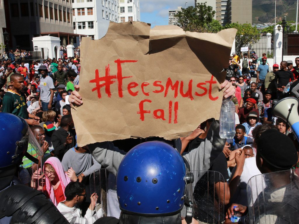 The plight of Fees Must Fall protesters