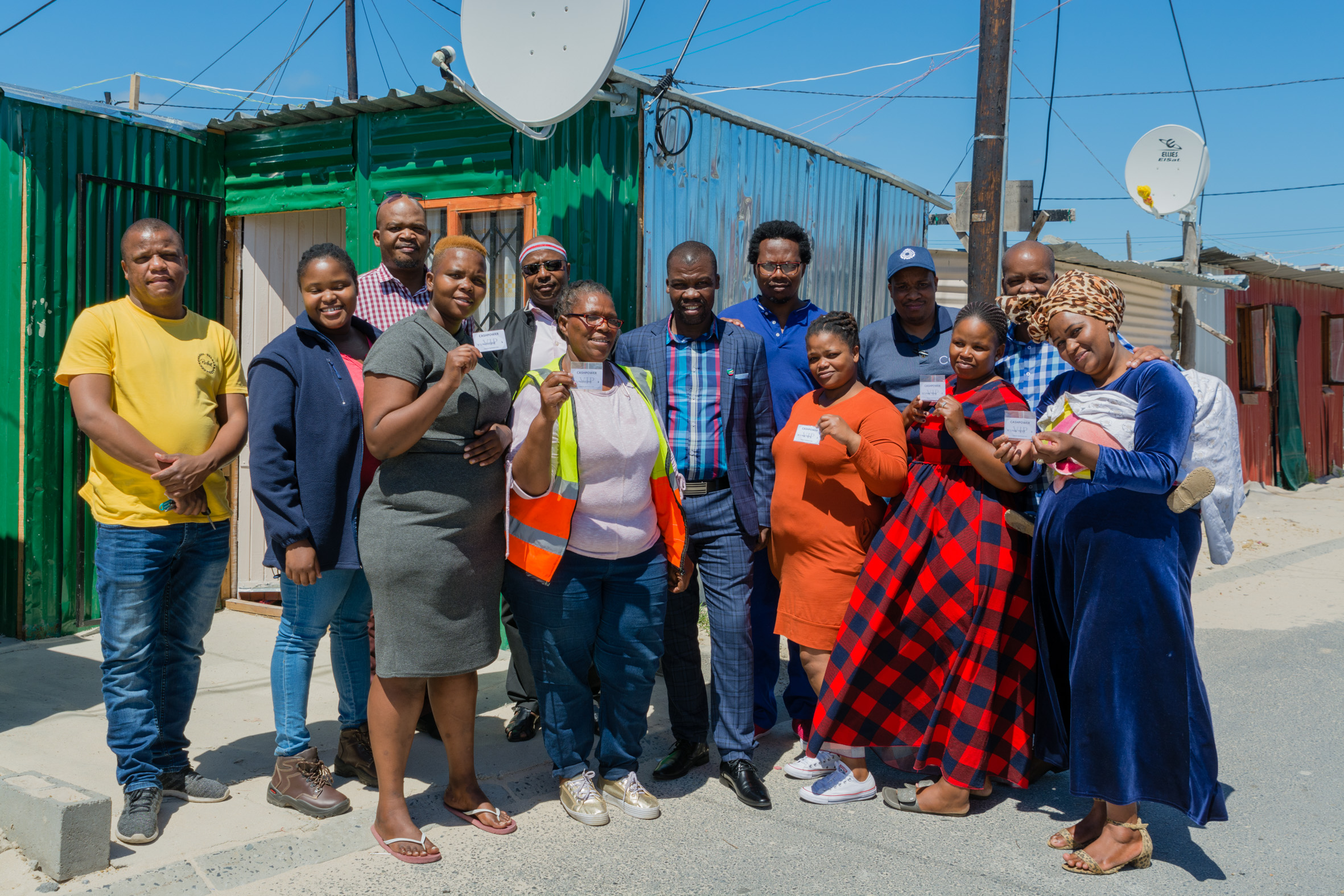 City lights up Esantini informal settlement in Mfuleni