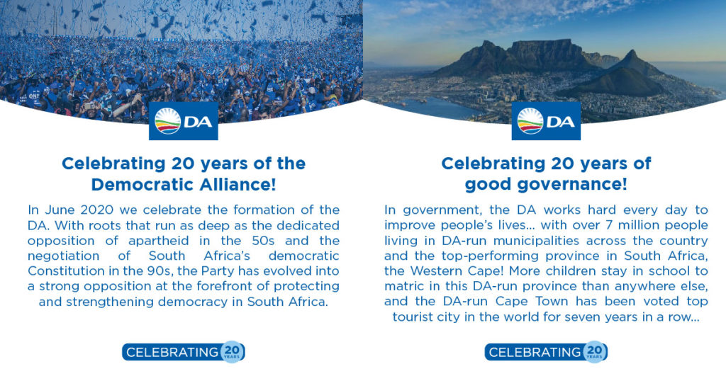 Why the DA?