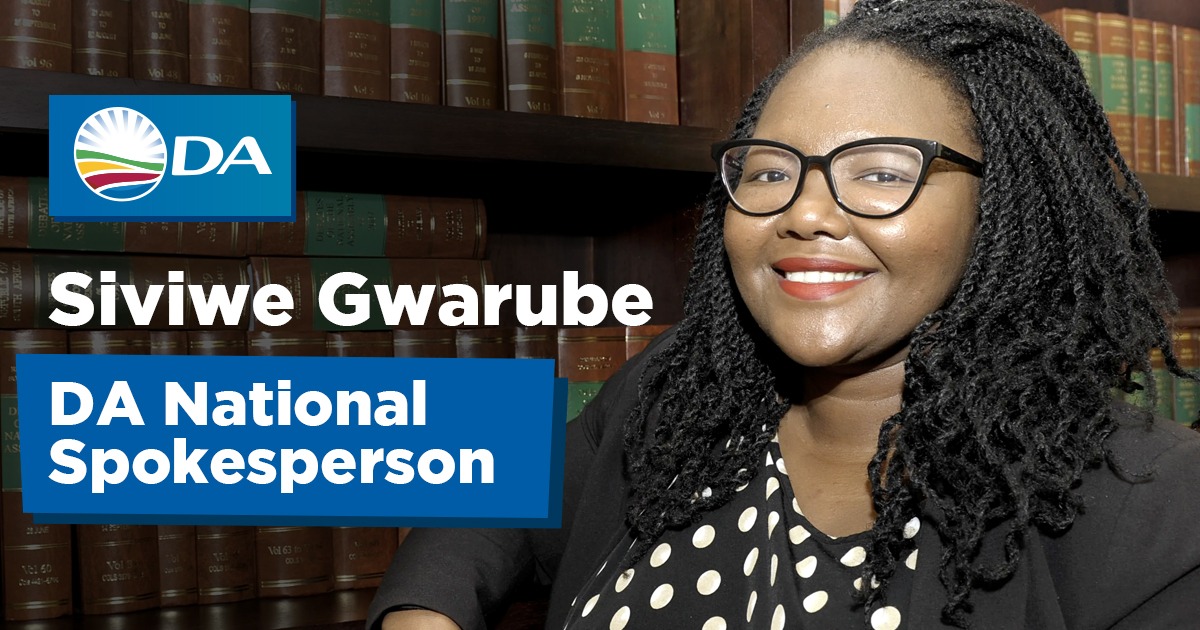 DA appoints Siviwe Gwarube as its new National Spokesperson