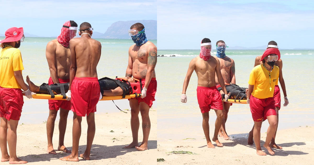 City Lifeguards in action and saving lives