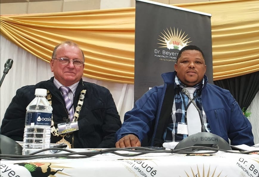 DA Cllr Ewald Loock elected as Mayor of the Dr Beyers Naude Municipality
