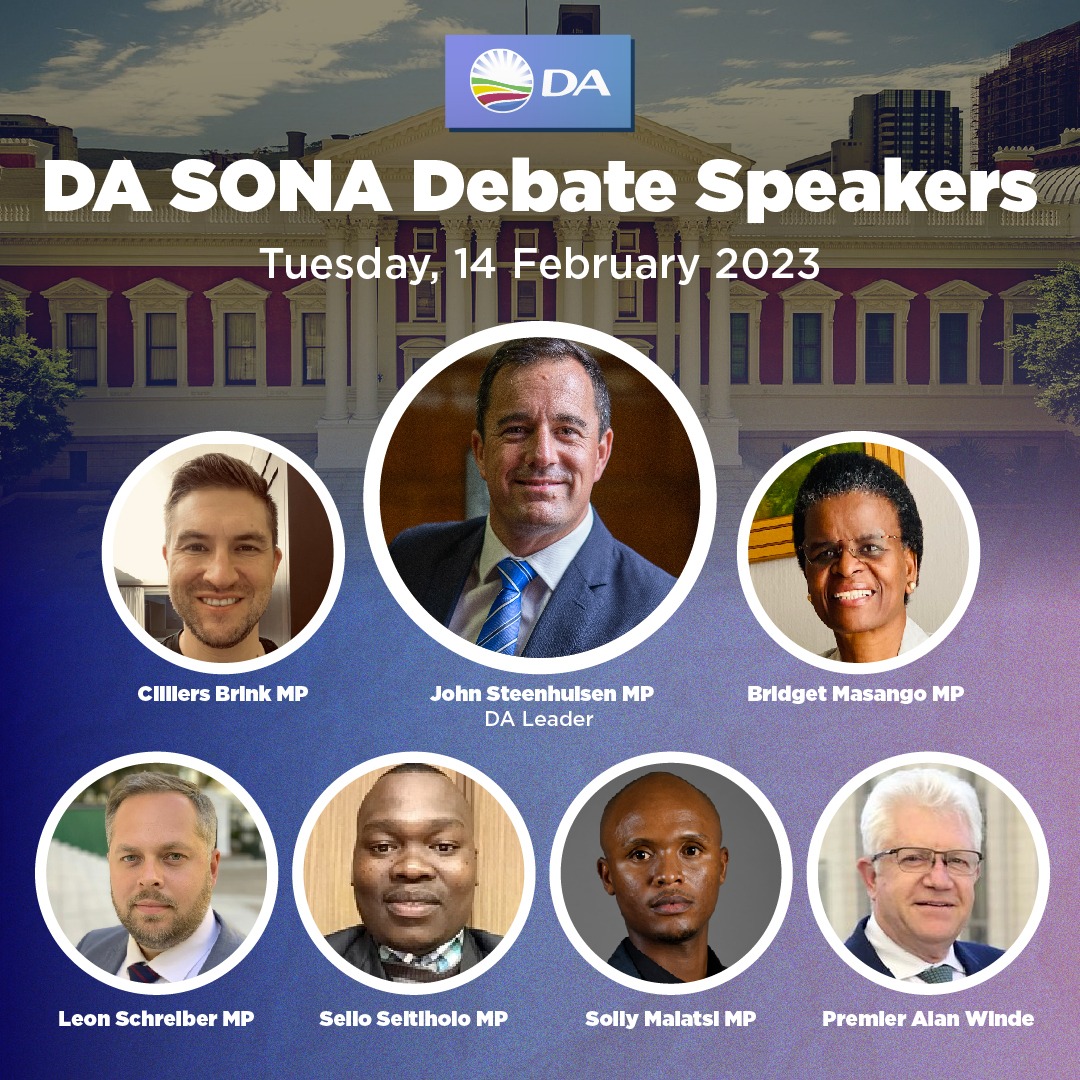 DA SONA Debate 2023 Speeches – Day 1