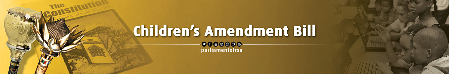 DA presents its Children’s Amendment Bill to Social Development ...