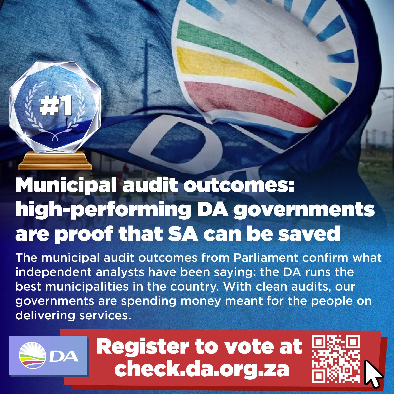 Municipal Audit Outcomes – High performing DA governments provide proof ...