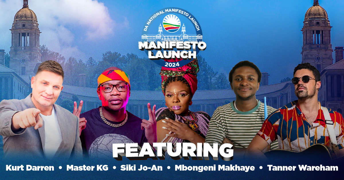DA National Manifesto Launch