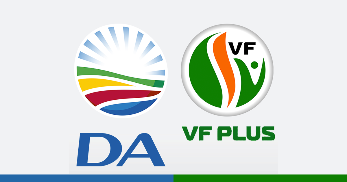 Joint Press Statement by Democratic Alliance and Freedom Front Plus