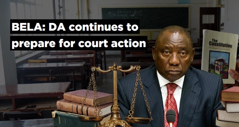 BELA: DA continues to prepare for court action