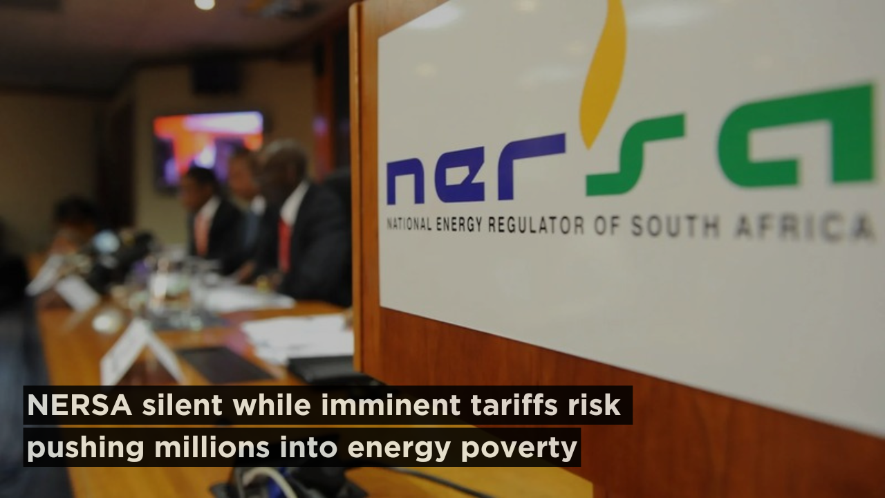 NERSA silent, while imminent tariffs threaten to plunge millions into ...