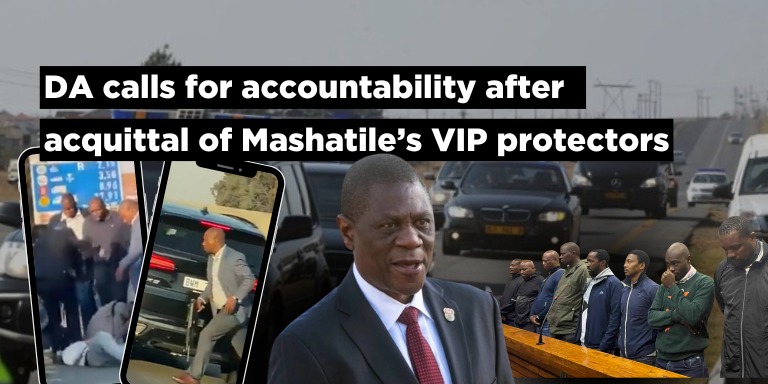 DA condemns acquittal of VIP protection officers as a national disgrace ...