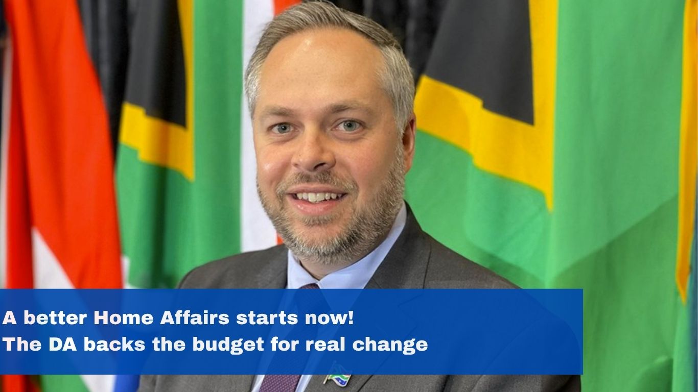 DA debates in support of Home Affairs Budget in National Assembly ...