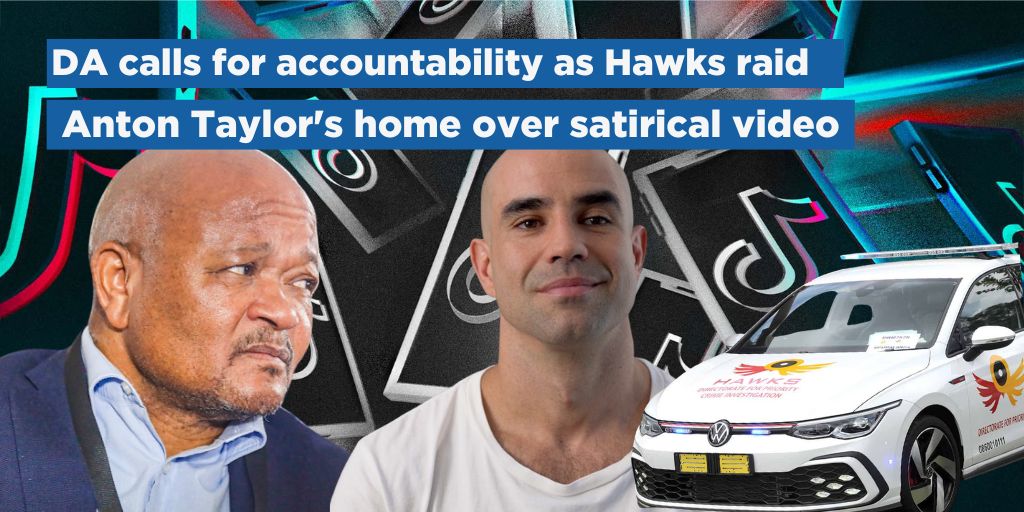 DA calls for accountability as Hawks raid Anton Taylor’s home over ...
