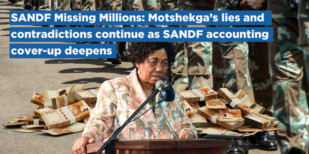 SANDF Missing Millions: Motshekga’s lies and contradictions continue as ...