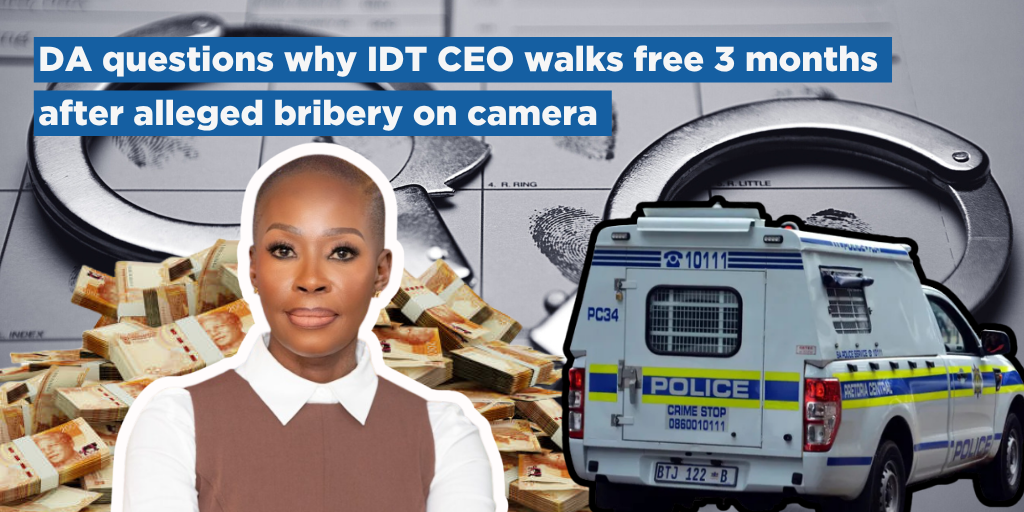 DA questions why IDT CEO walks free 3 months after alleged bribery on ...