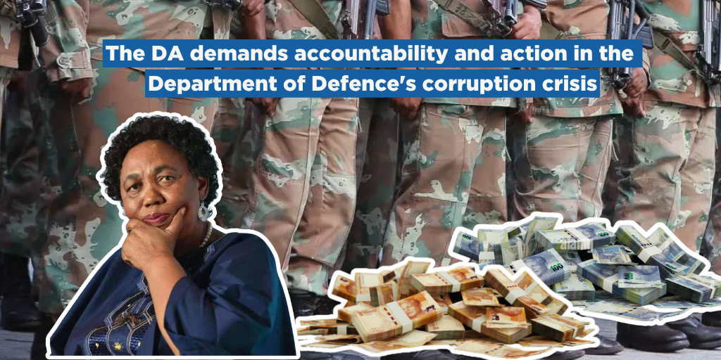 The DA demands accountability and action in the Department of Defence’s ...