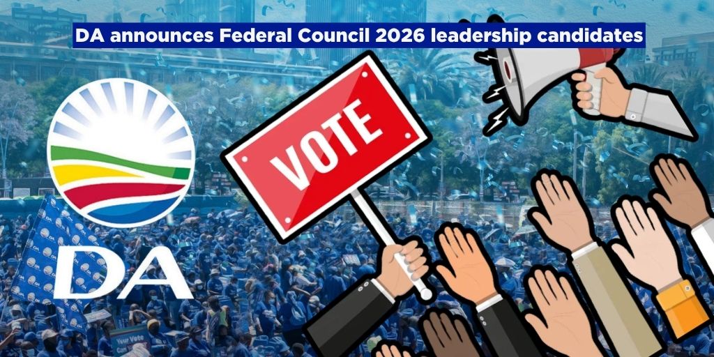 DA announces candidates for Federal Council election