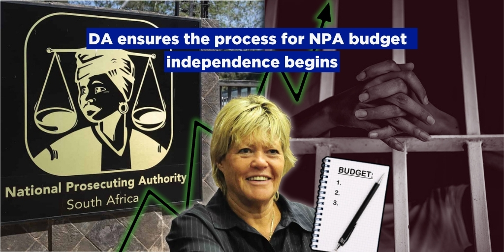 DA ensures the process for NPA budget independence begins